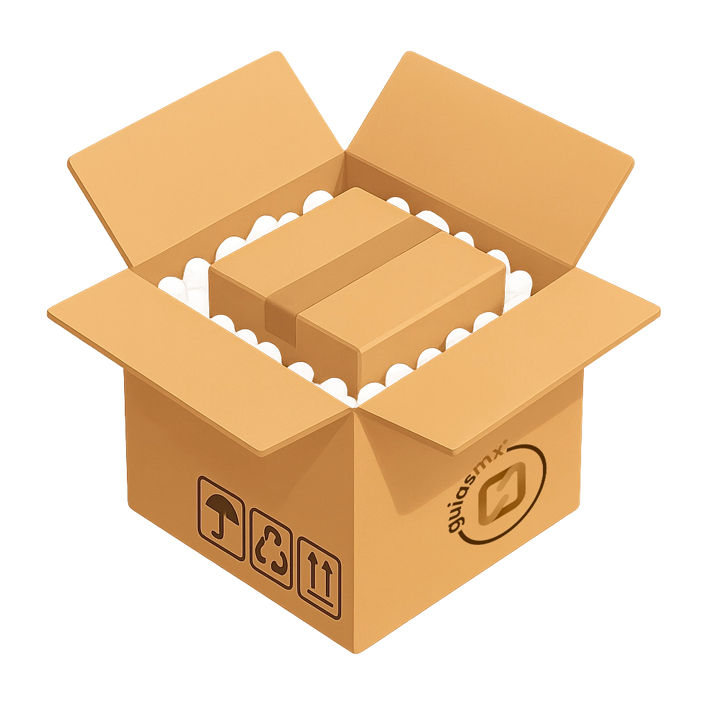 Manual de empaque para cajas y sobres